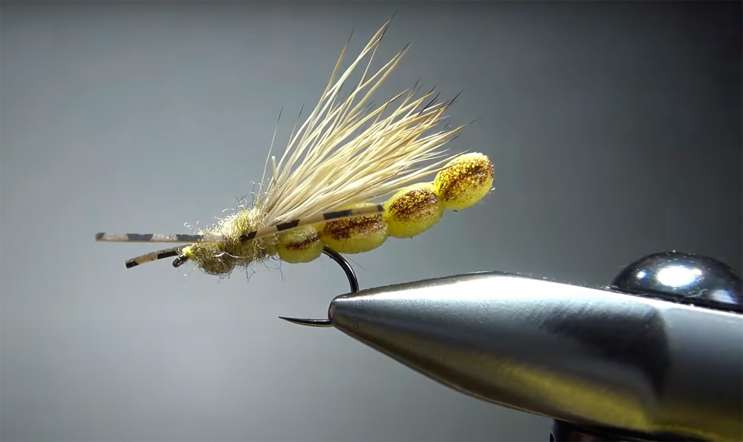 "Extended Foam Body Yellow Sally Stonefly" | MidCurrent